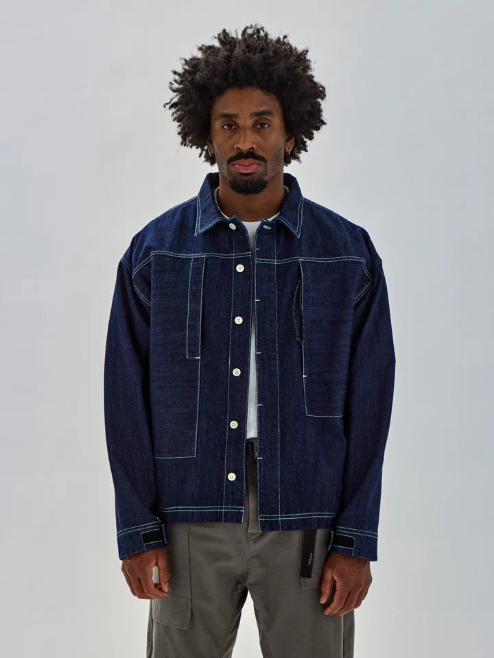 Earth Studies - Shift Jacket - Denim – Haven Surf