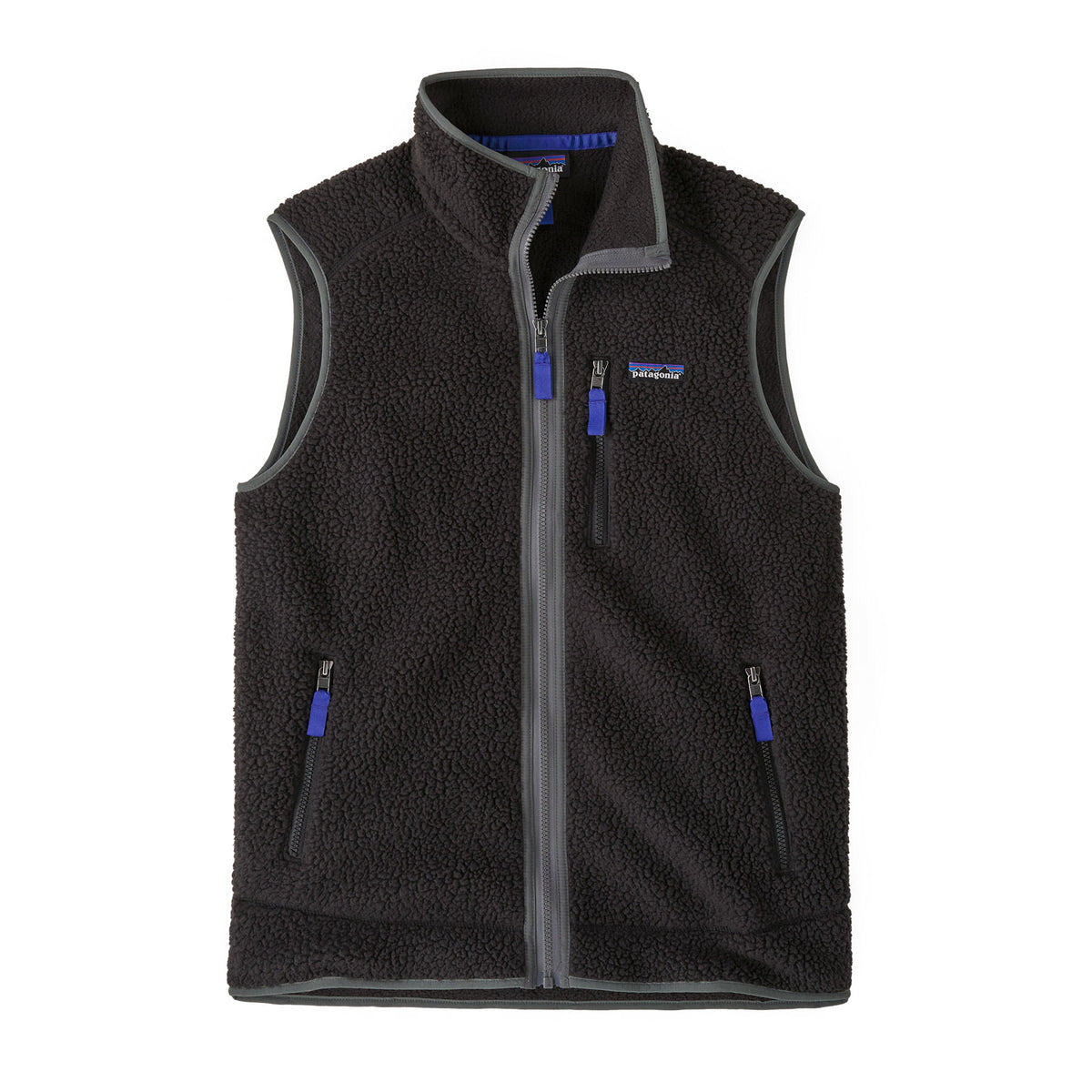 Patagonia - M's Retro Pile Vest - Black w/Forge Grey – Haven Surf