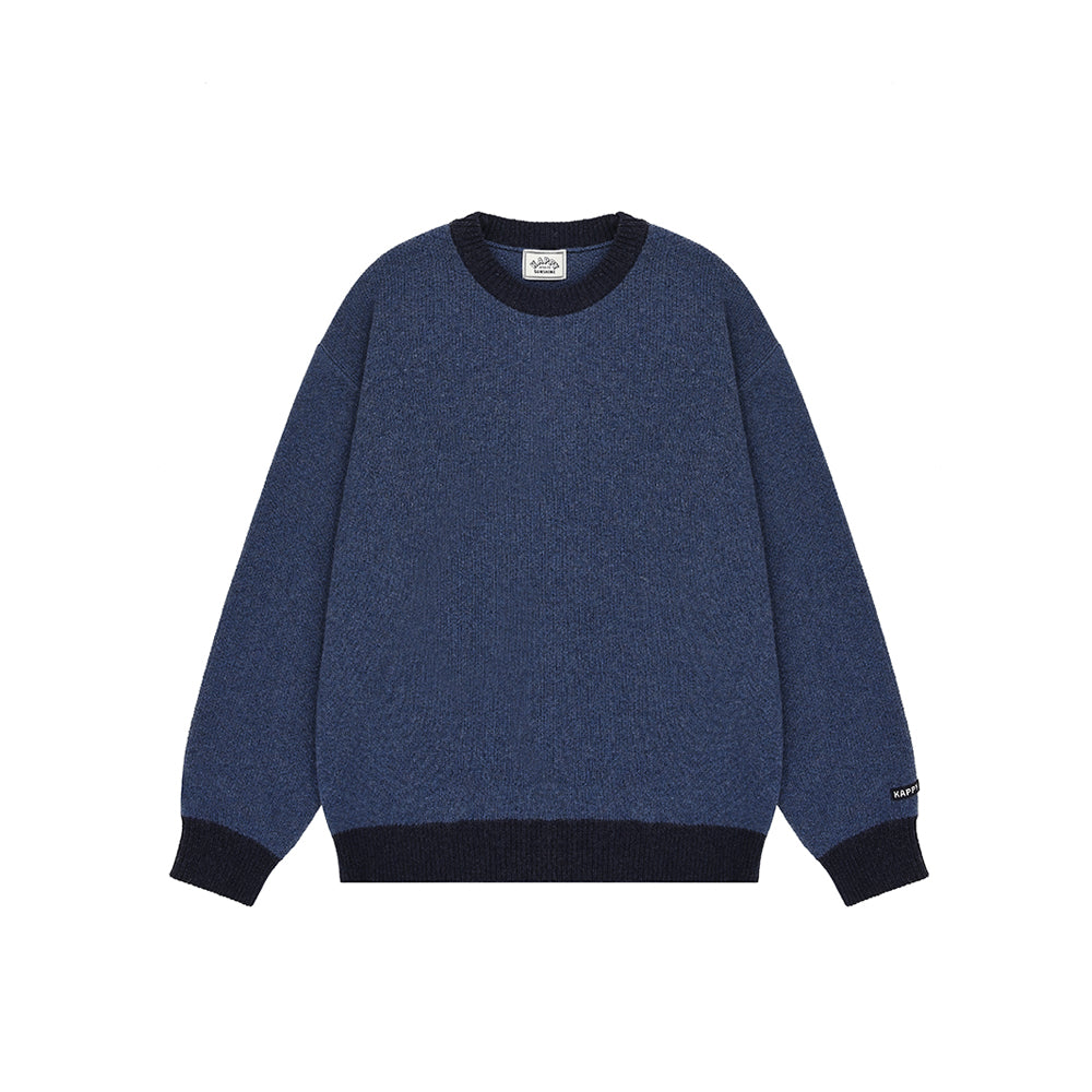 Kappy Design - Ringer Round Wool Knit - Blue – Haven Surf