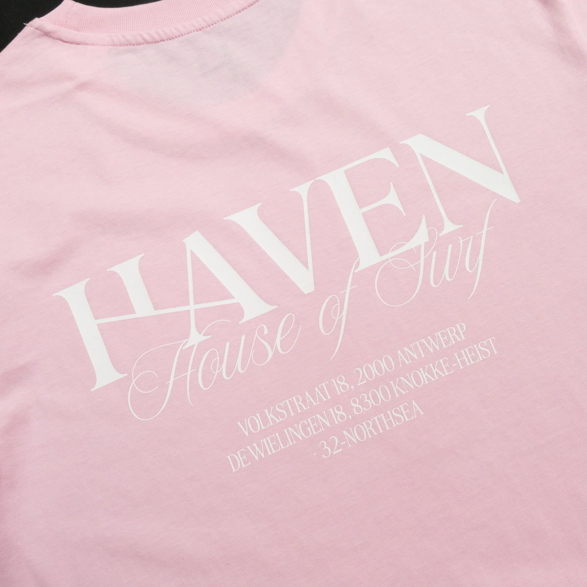 Haven Surf - House of Surf Tee - Pink Salt