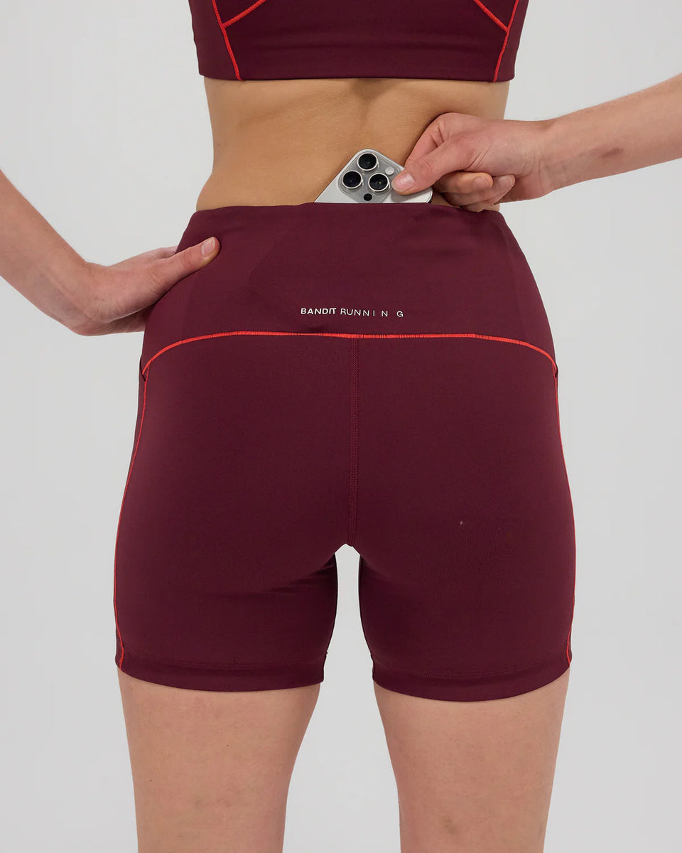 Bandit Running - Stamina™ 5" Pop Stitch™ High Waist Compression Short ...