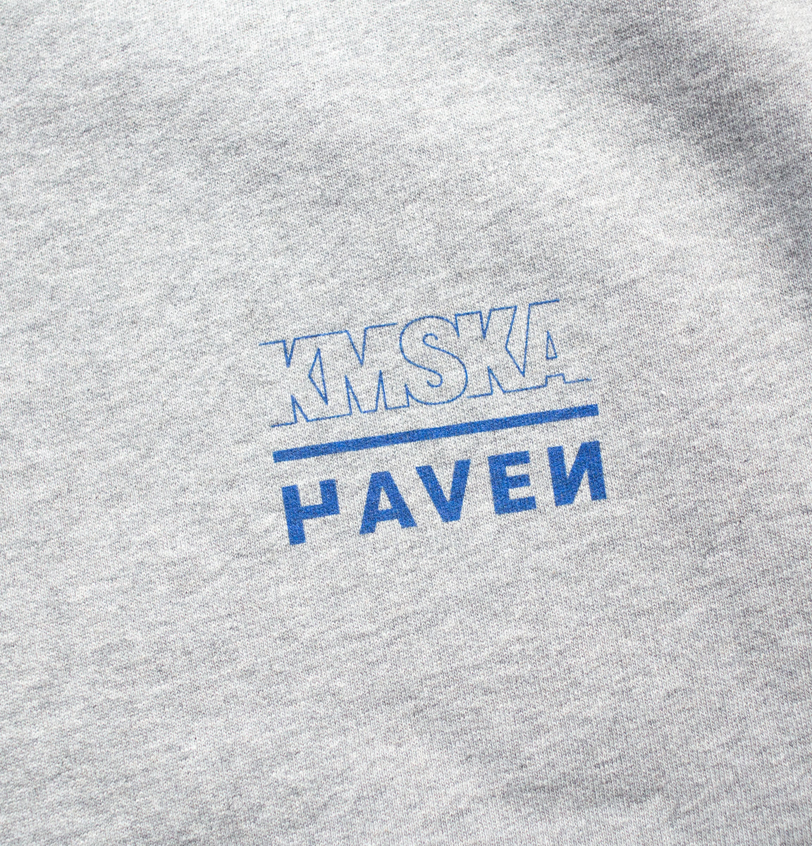 HAVEN SURF x KMSKA - 'The Intrigue by James Ensor' Sweat - Heather Gre ...