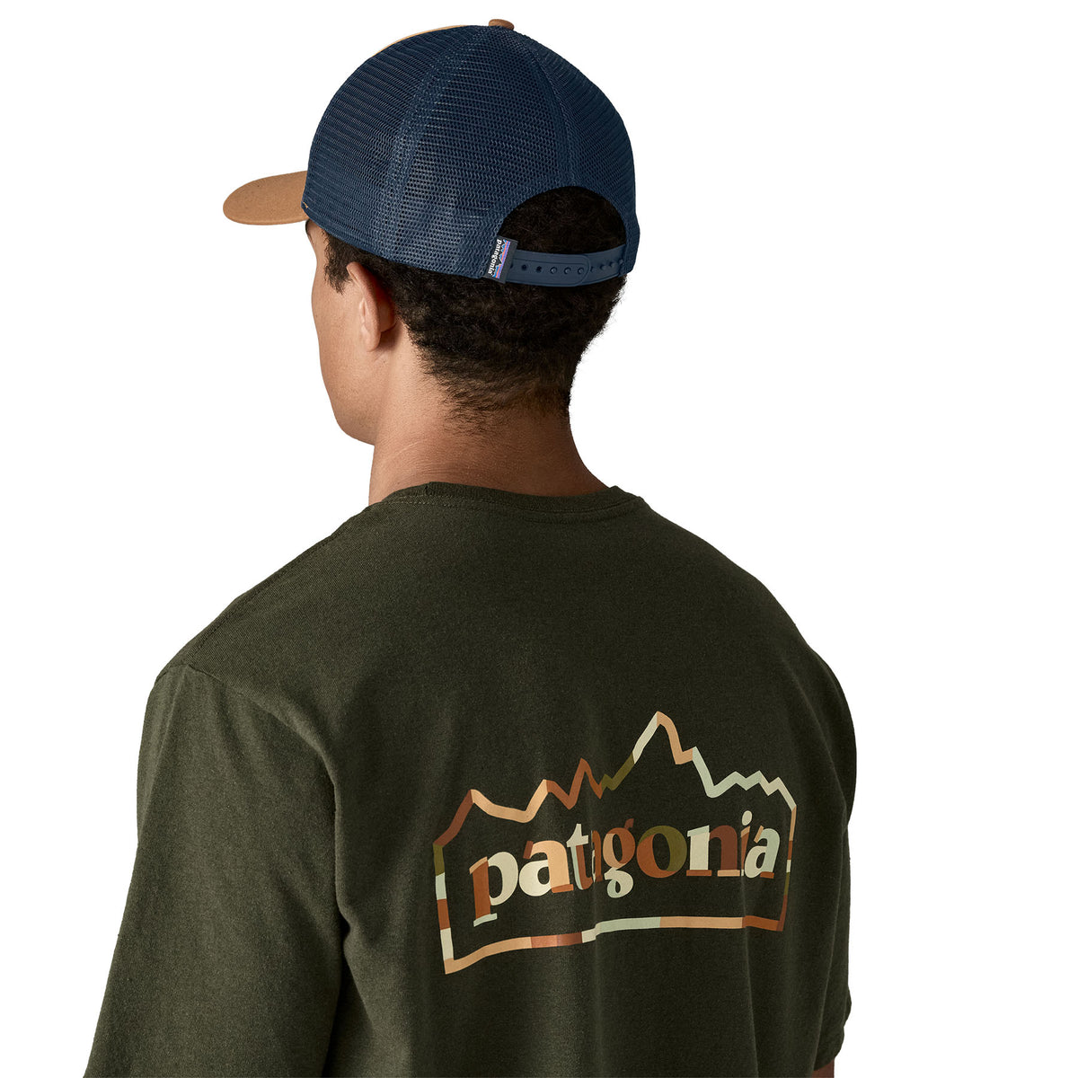 Patagonia - P-6 Logo LoPro Trucker Hat - Talon Gold – Haven Surf